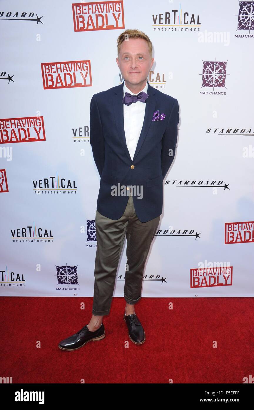 Los Angeles, CA, USA. 29th July, 2014. Tim Garrick at arrivals for ...
