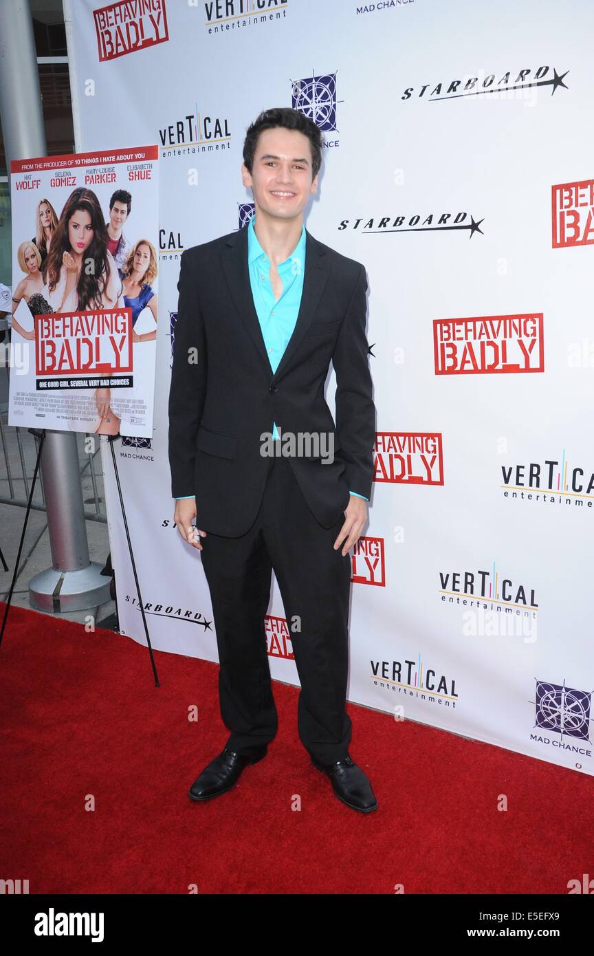 Los Angeles, CA, USA. 29th July, 2014. Monty Geer at arrivals for ...