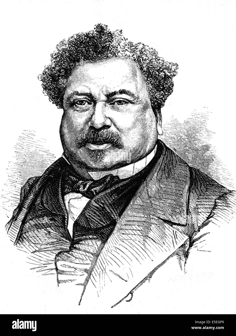 Portrait of alexandre dumas hi-res stock photography and images - Alamy