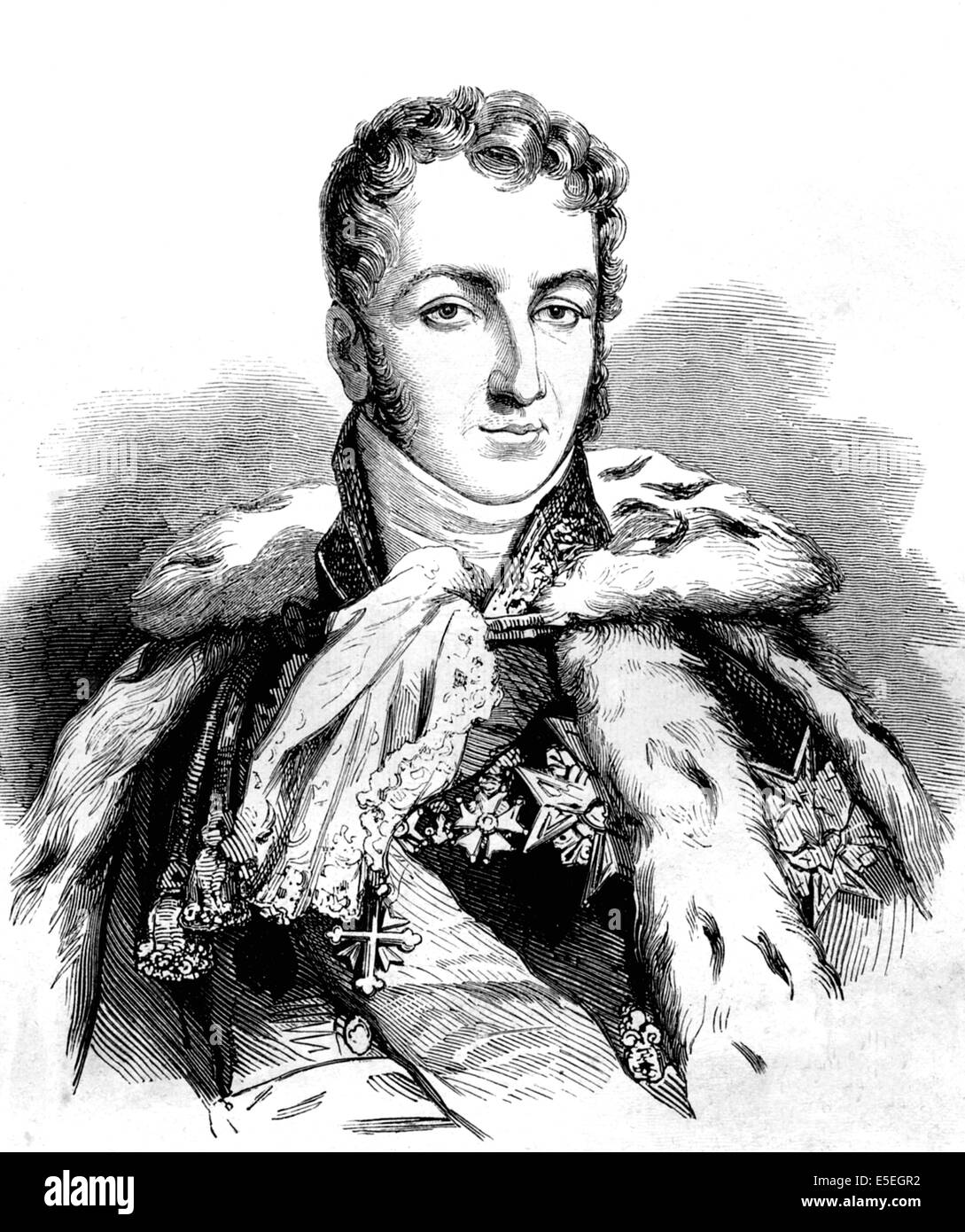 Prince Jules De Polignac Black and White Stock Photos & Images - Alamy