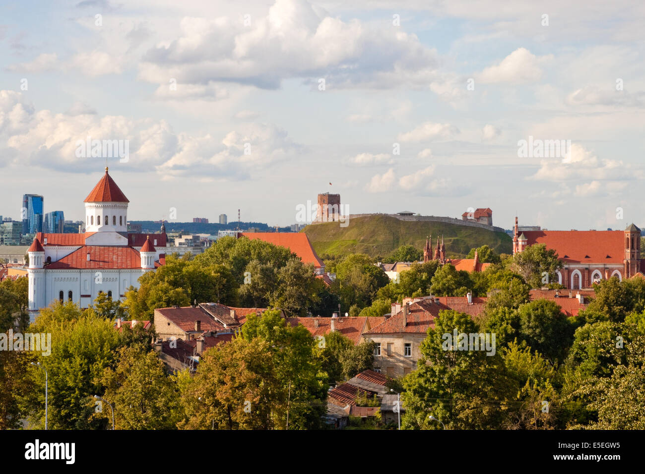 View of Vilnius Stock Photo - Alamy