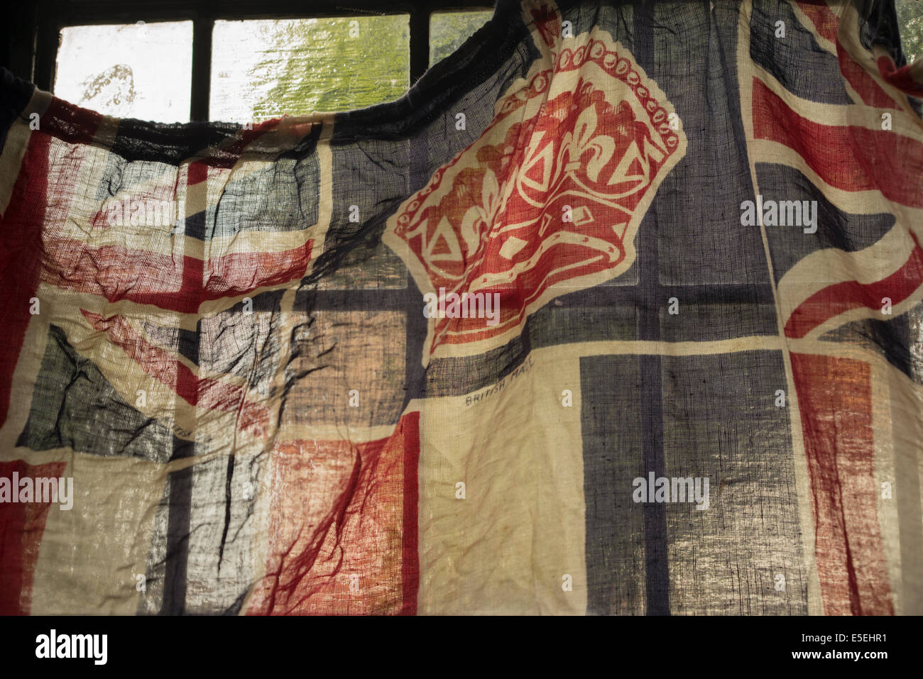 English church with flag hi-res stock photography and images - Alamy