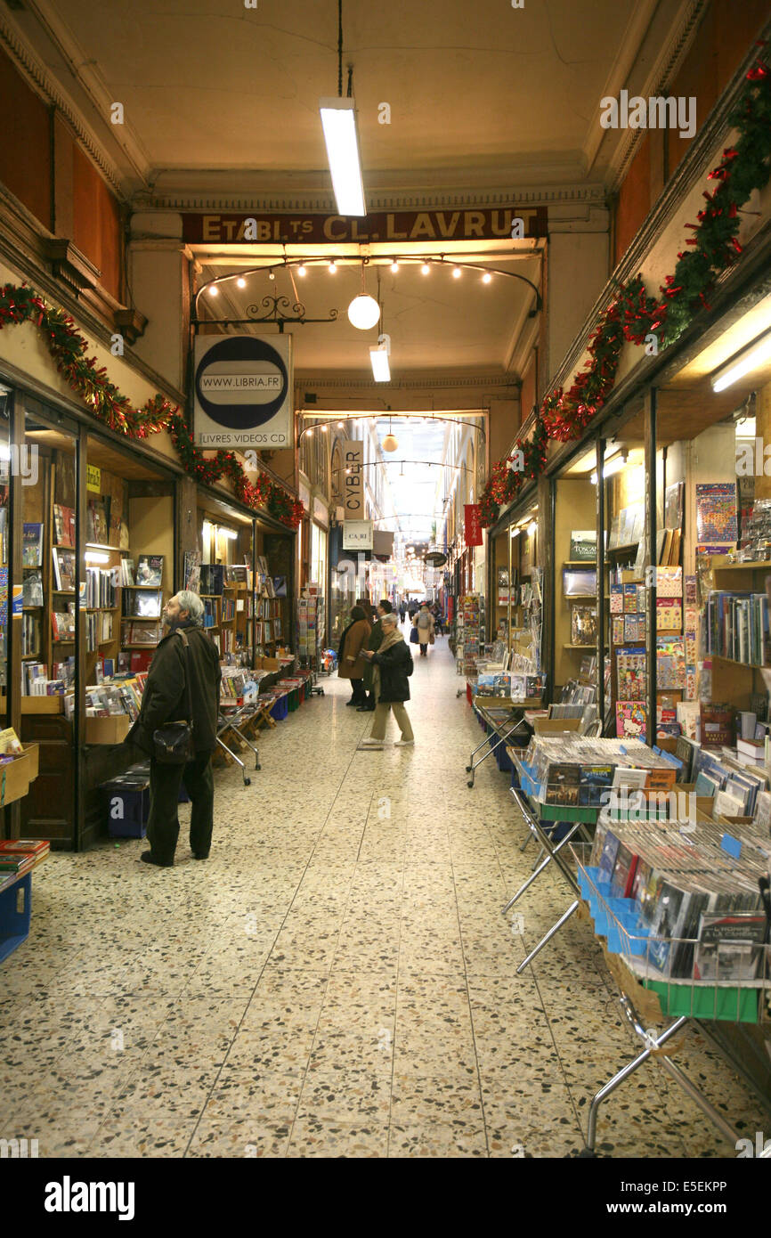 Passage Choiseul, Paris Stock Photo - Alamy