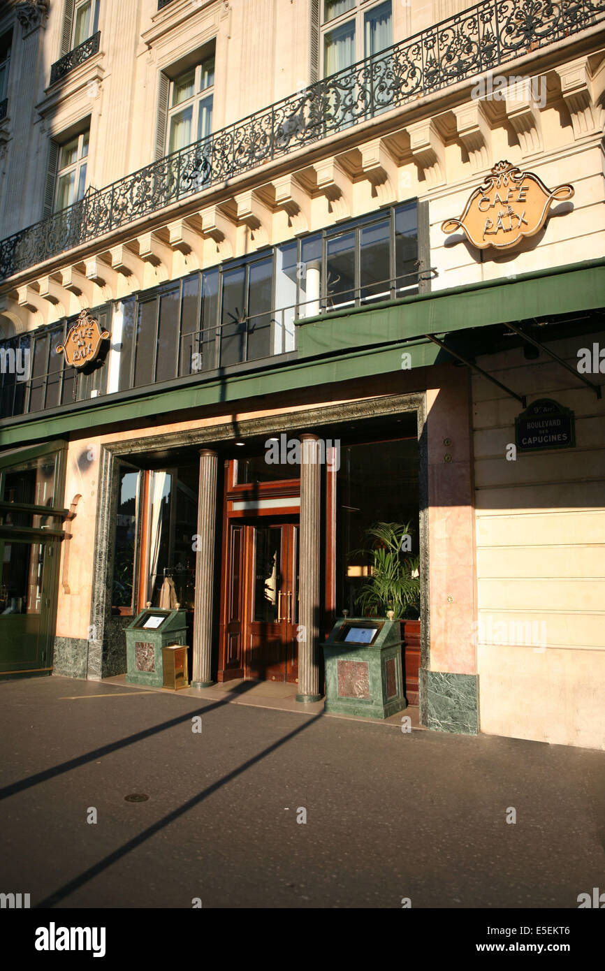 Paris boulevard des capucines hi-res stock photography and images - Alamy