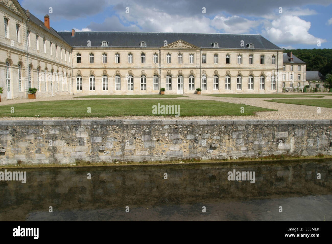 France, Haute Normandie, eure, le bec hellouin, abbaye du bec ...