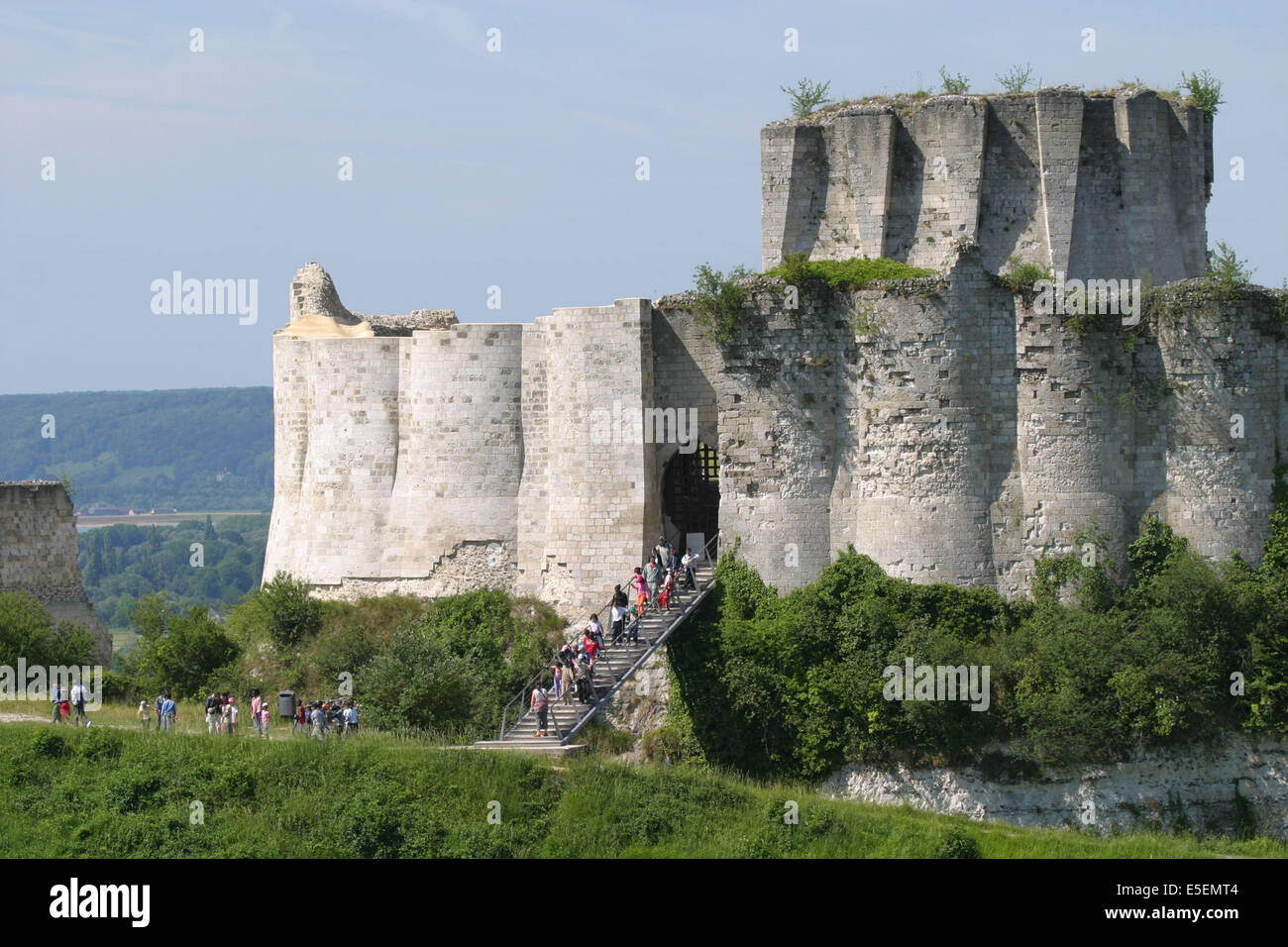 Chateau gaillard donjon hi-res stock photography and images - Alamy