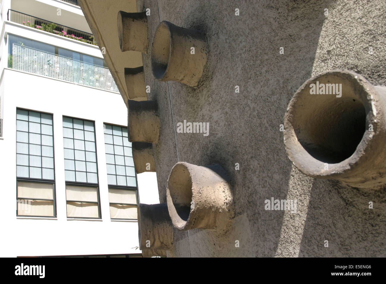 France, paris paris 16 - rue mallet stevens, architecture art deco ...