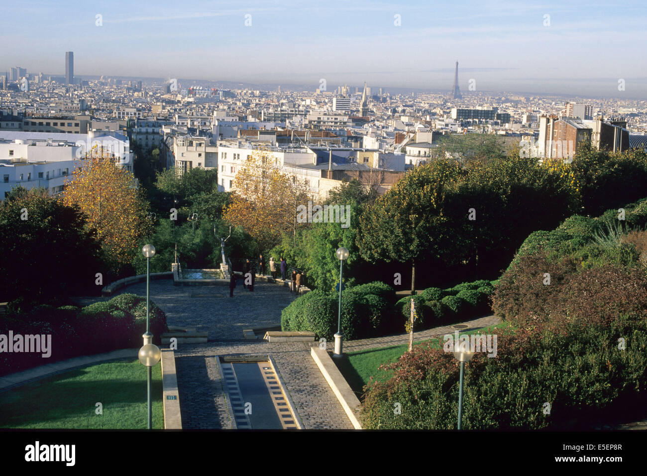 Park de belleville 20e hi-res stock photography and images - Alamy