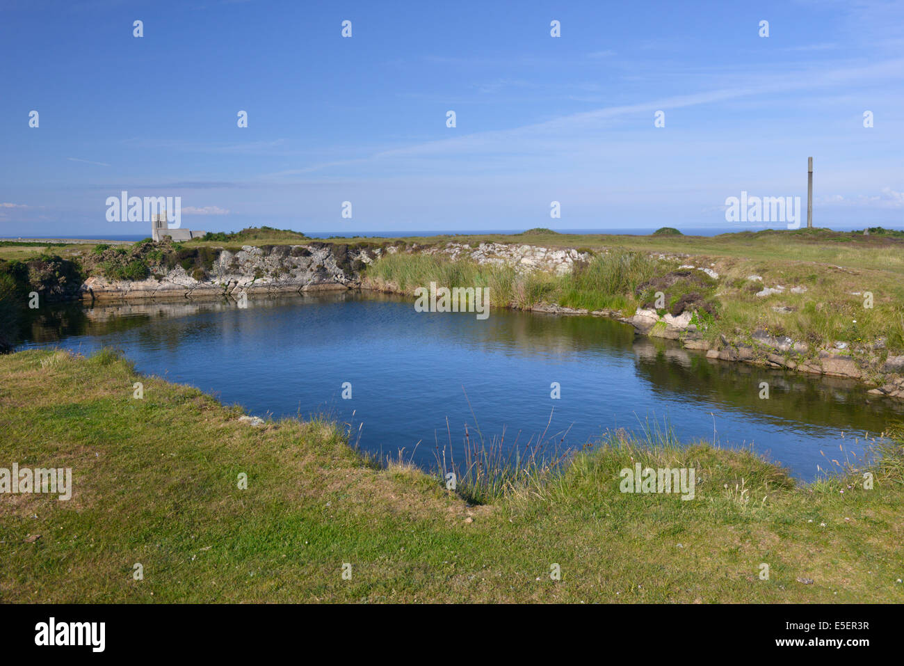 Pond lundy island hi-res stock photography and images - Alamy