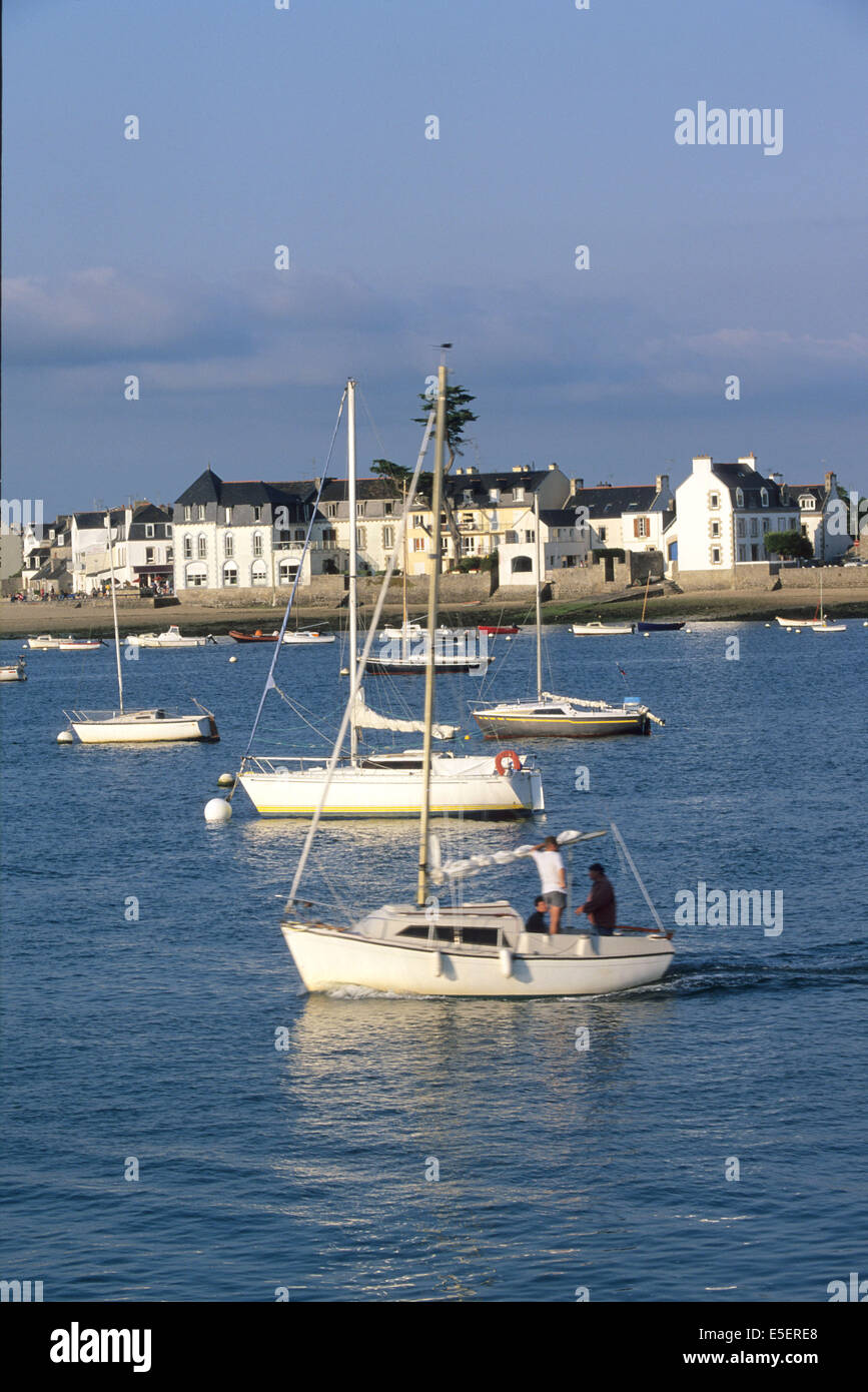 Ile Tudy (Bretagne Stock Photo - Alamy
