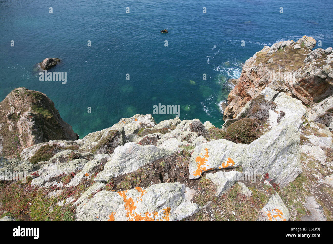 France, Bretagne, finistere, presqu'ile de crozon, pointe de dinan ...