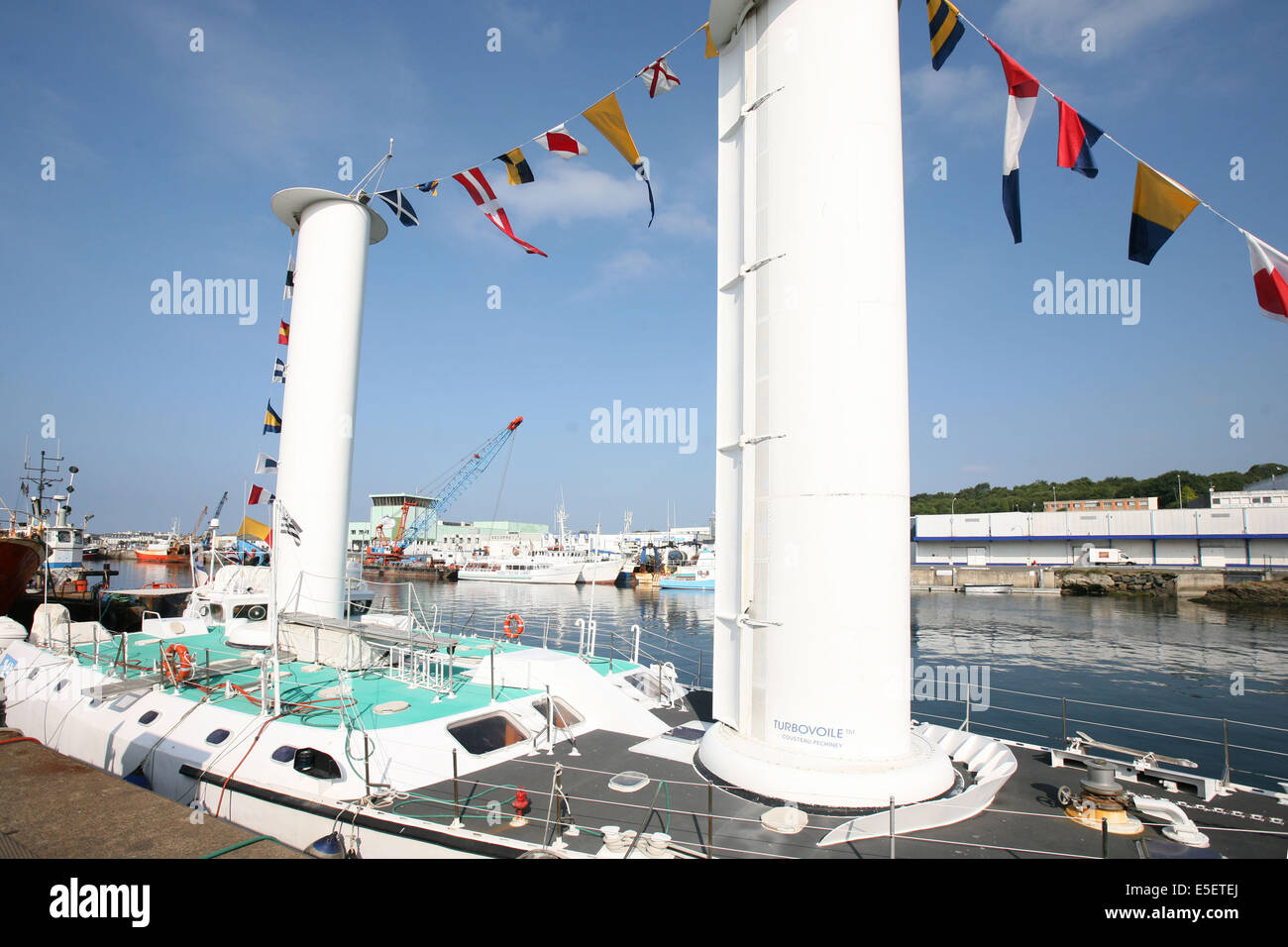 France, Bretagne, finistere sud, cornouaille, Concarneau, port alcyone ...