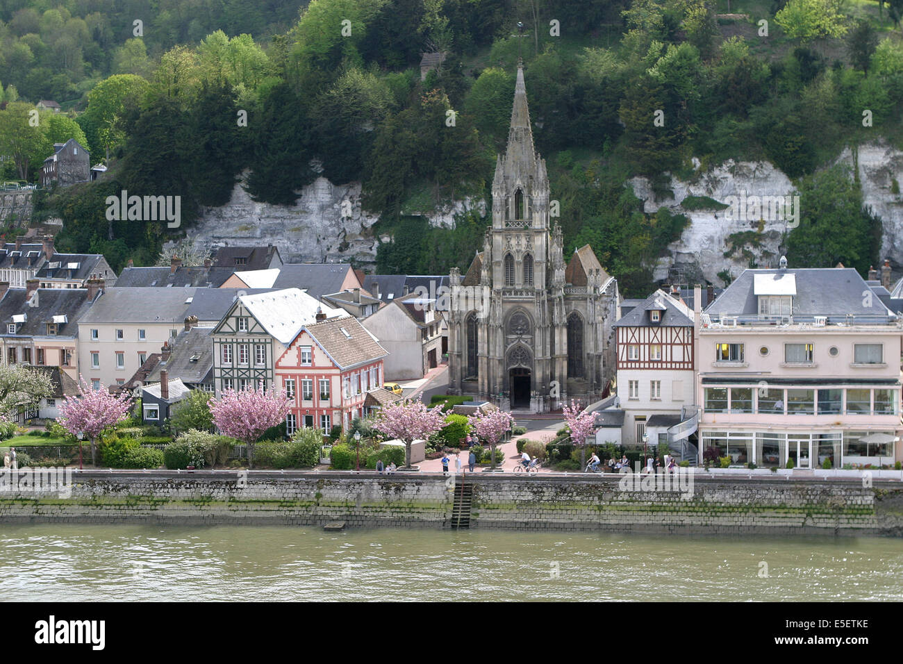 France, Haute Normandie, seine maritime, vallee de la seine, la bouille ...