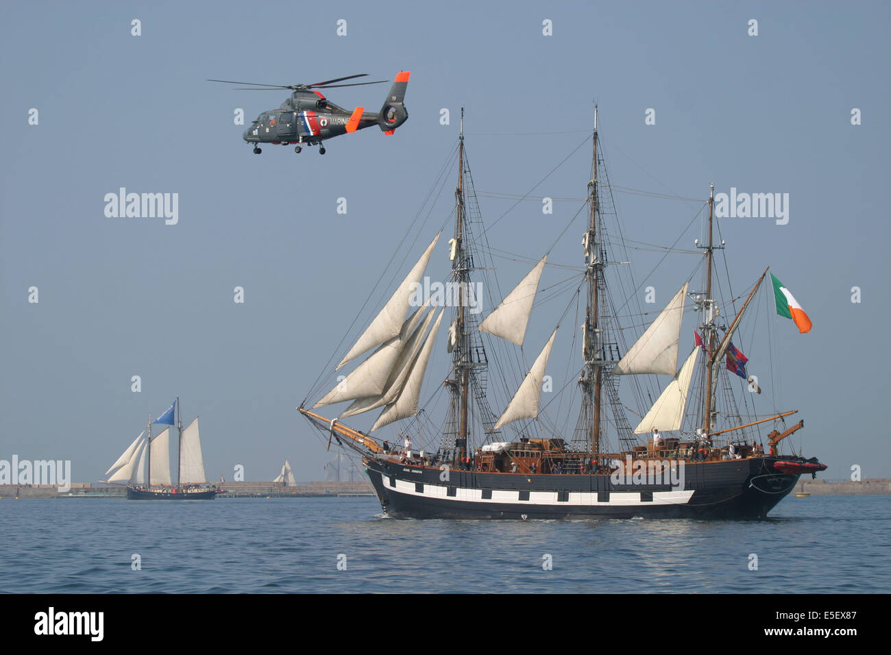 France, Basse Normandie, manche, cotentin, cherbourg, rade, tall ships ...