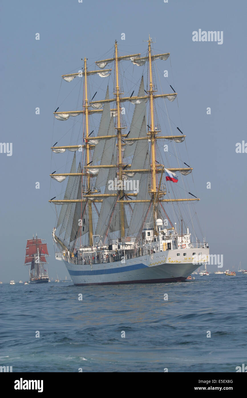 France, Basse Normandie, manche, cotentin, cherbourg, rade, tall ships ...