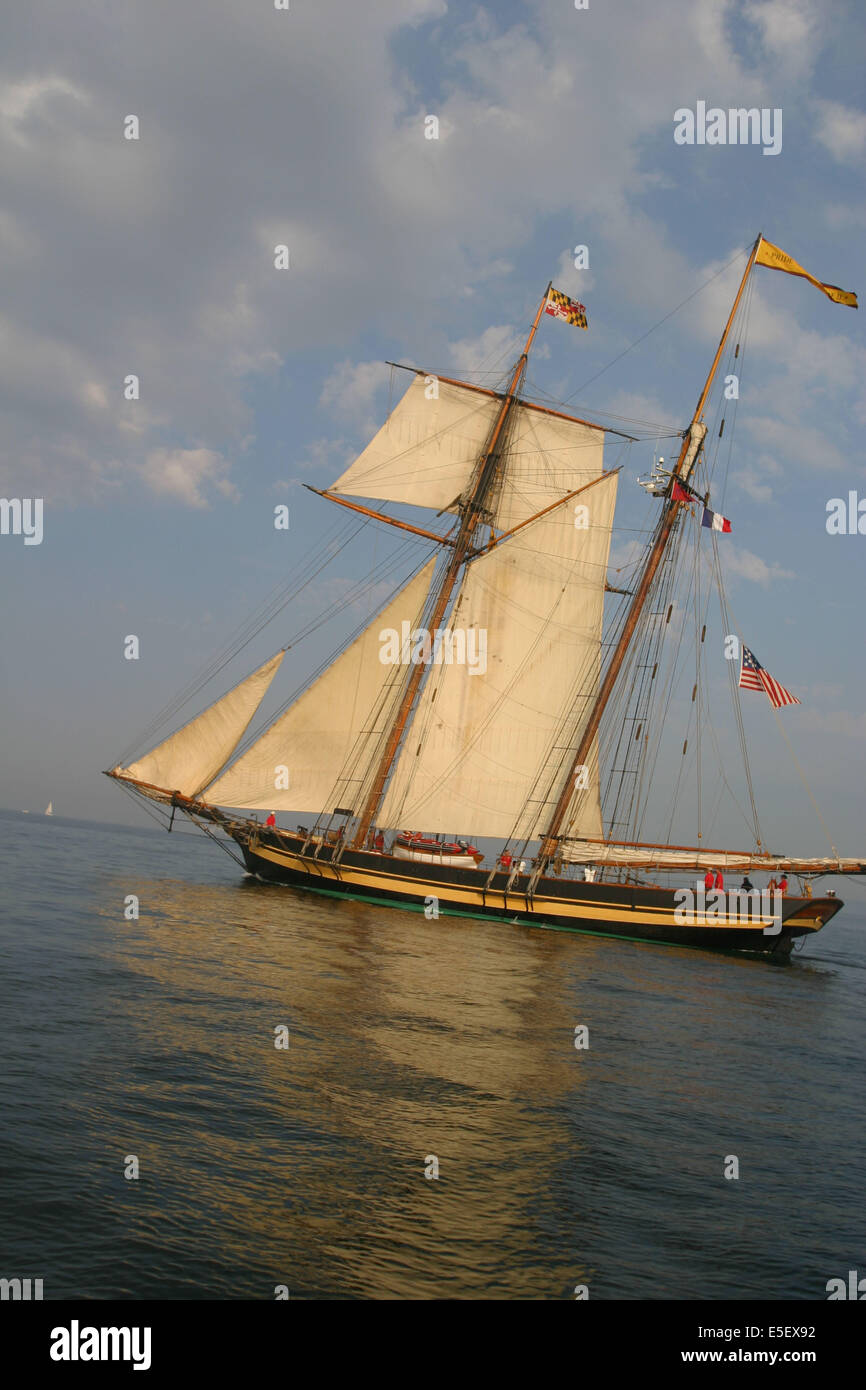 France, Basse Normandie, manche, cotentin, cherbourg, rade, tall ships ...