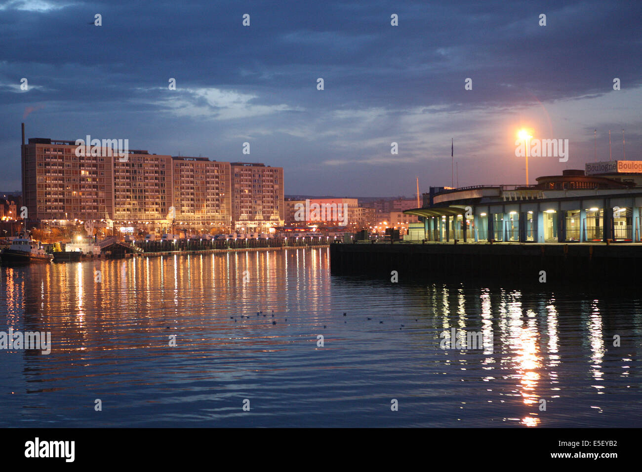 France, region nord, pas de calais, boulogne sur mer, port, peche ...