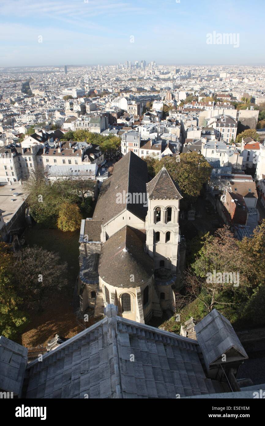 France, ile de france, paris 18e arrondissement, butte montmartre ...