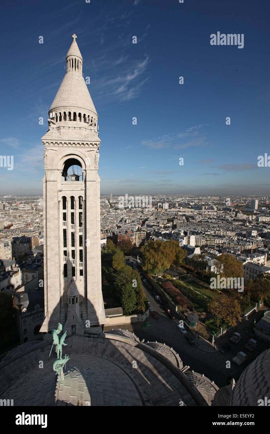 France, ile de france, paris 18e arrondissement, butte montmartre ...