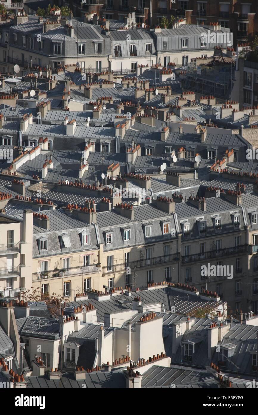 France, ile de france, paris 18e arrondissement, butte montmartre ...