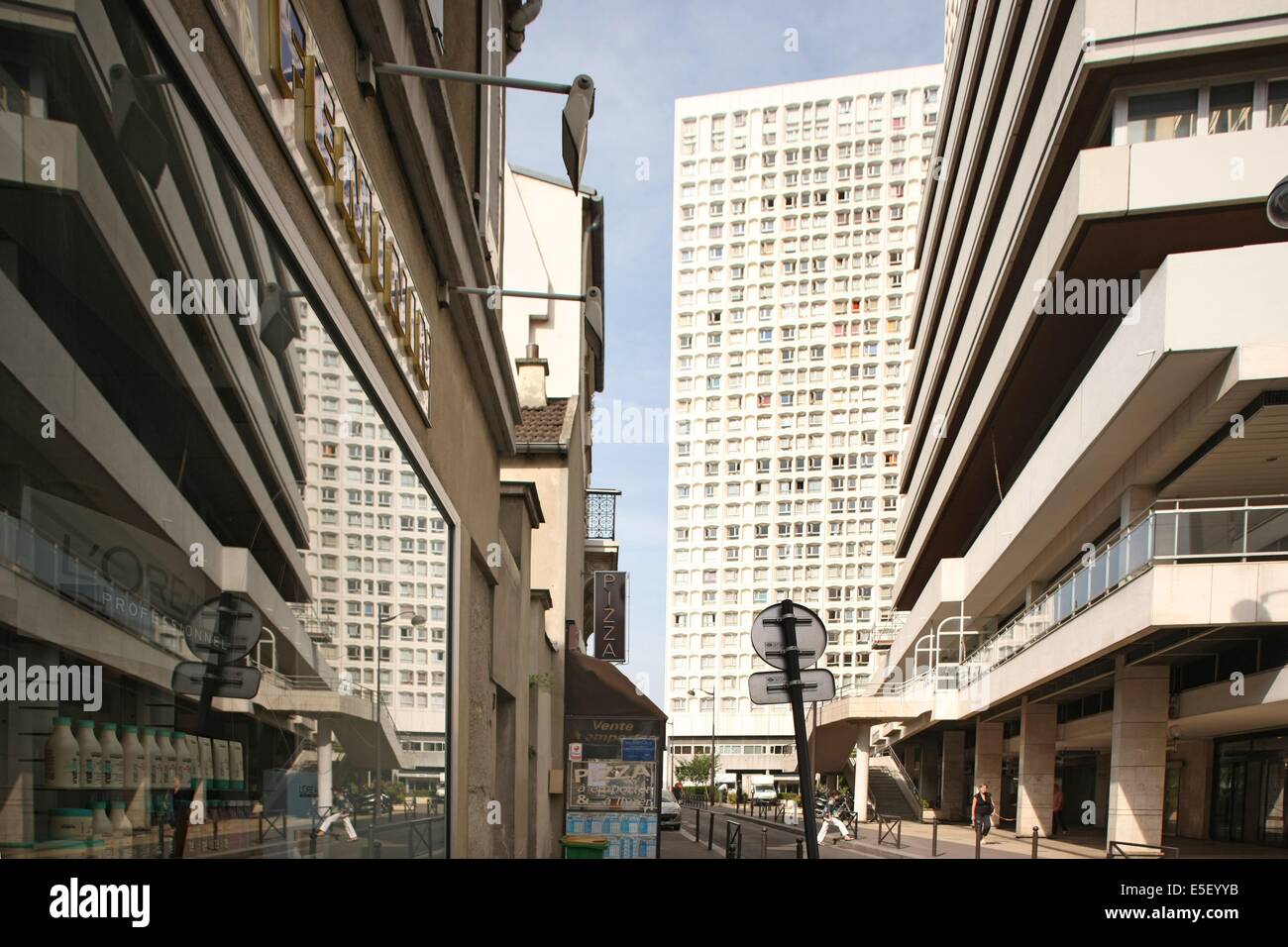 France, Ile de France, paris 13e arrondissement, rue vandrezanne, rives ...