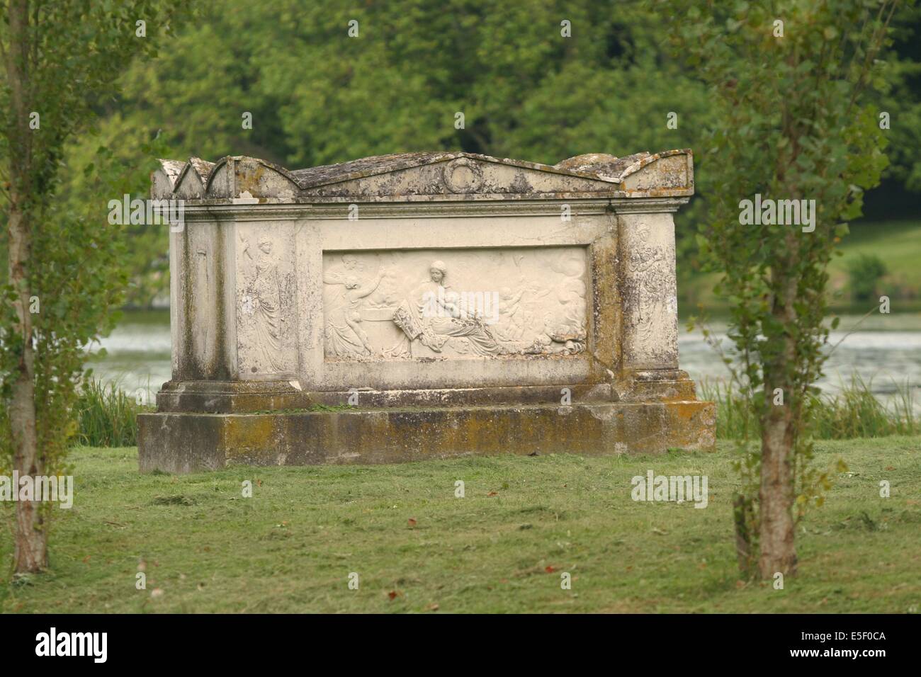 Tomb of jean jacques rousseau hi-res stock photography and images - Alamy