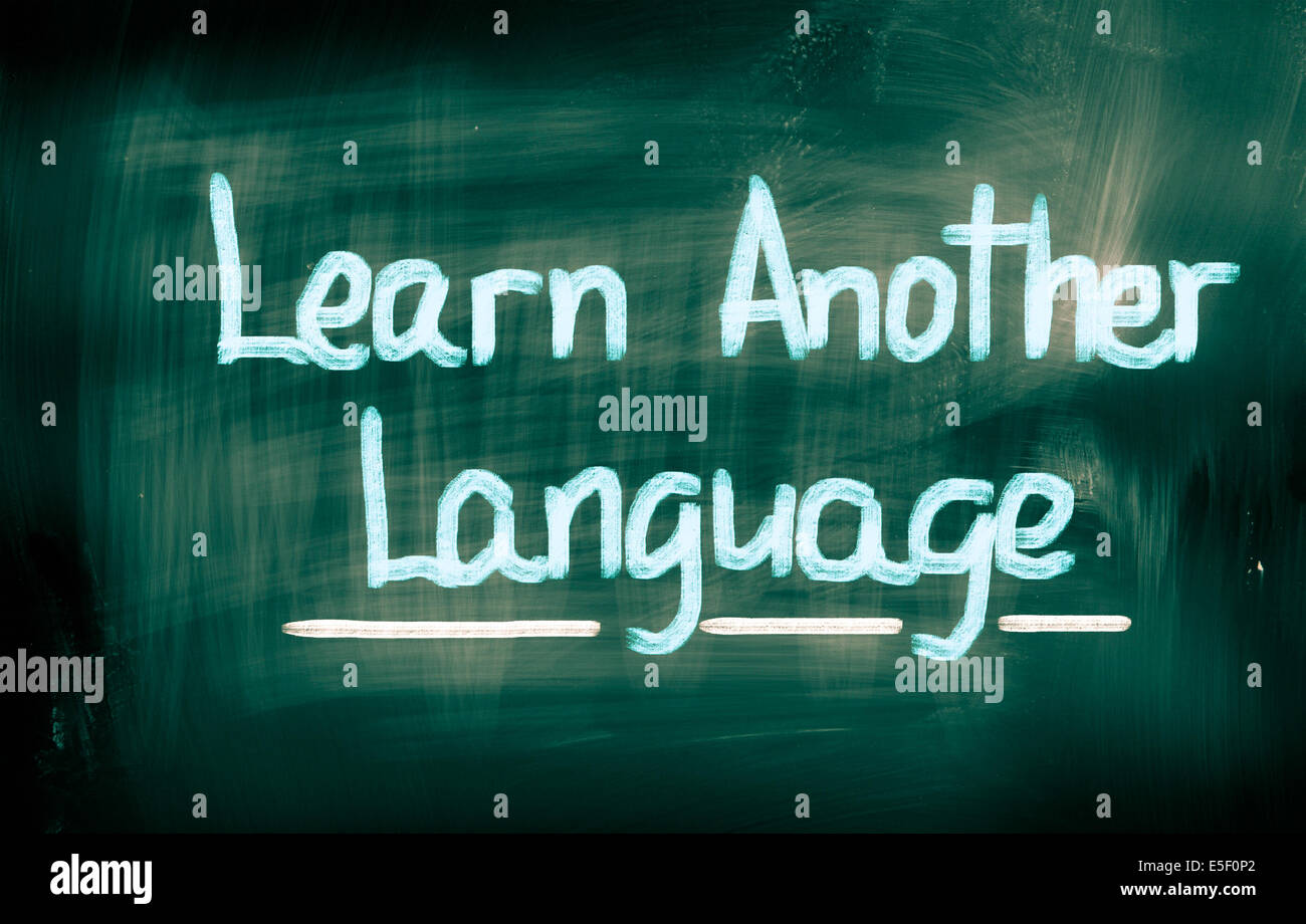 Concept Handwritten With Chalk - Color Image Stock Photo - Alamy