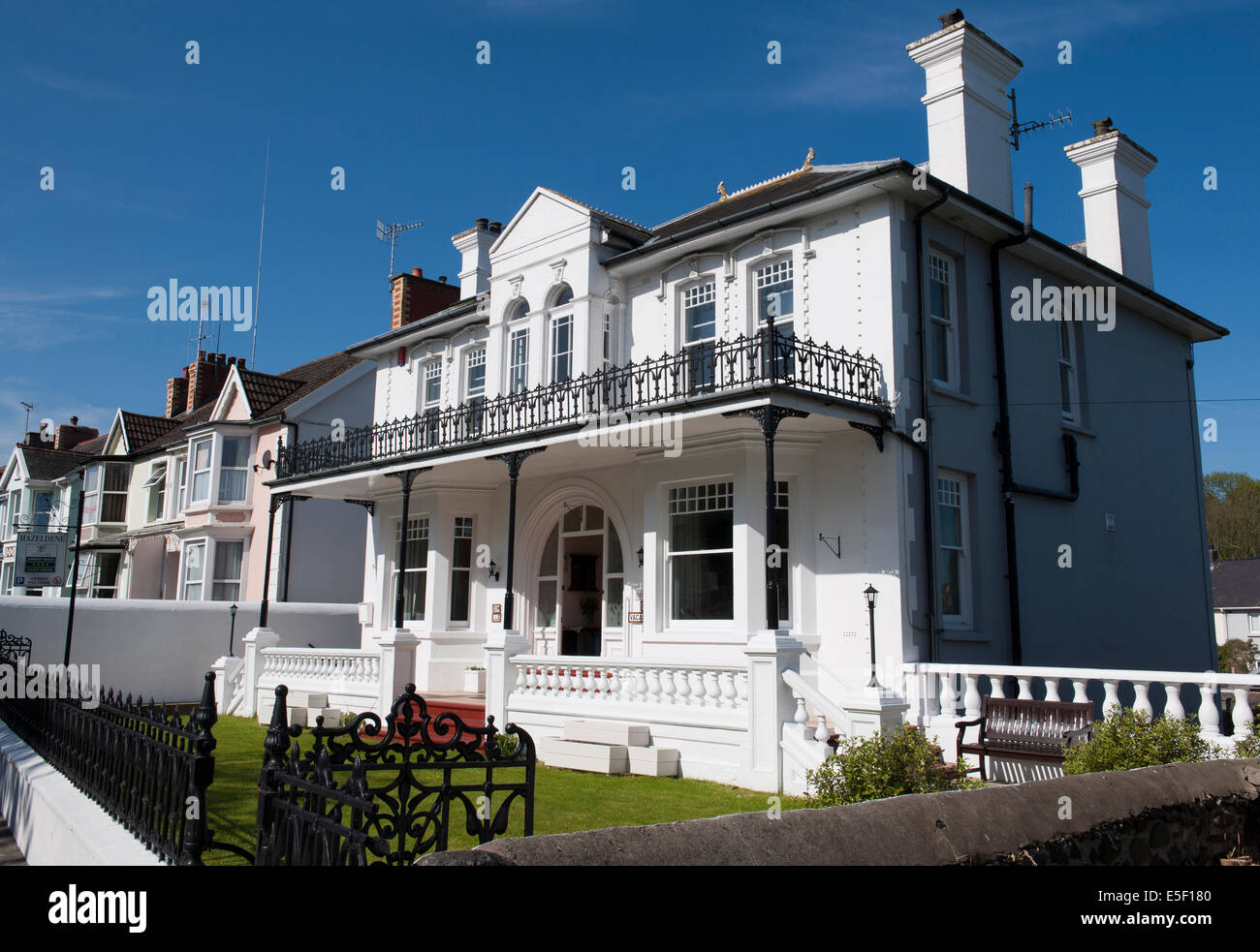 Aberaeron , Cardigan Bay, West Wales, Wales, Uk Stock Photo - Alamy