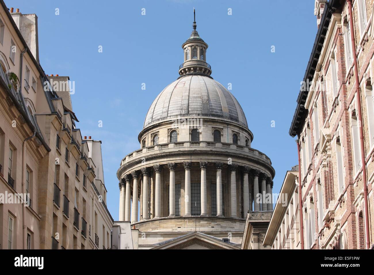 France, ile de france, paris 5e, quartier latin, dome du pantheon ...