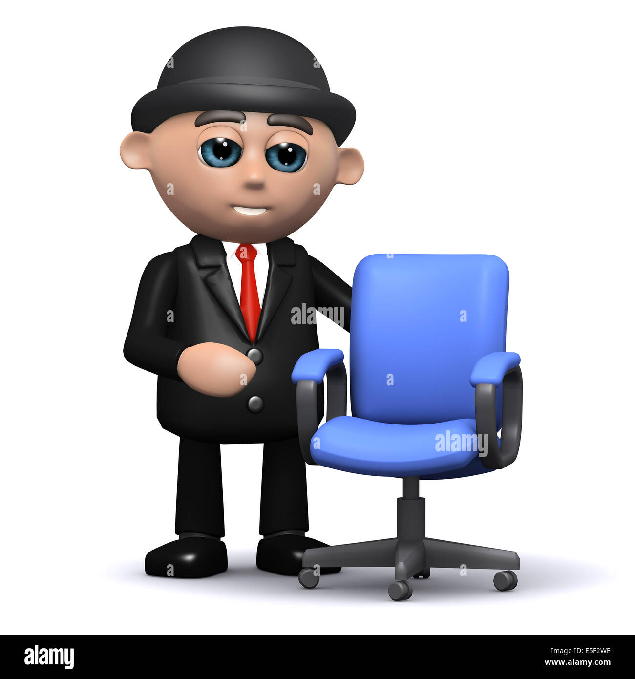 Empty office chair and briefcase hi-res stock photography and images ...