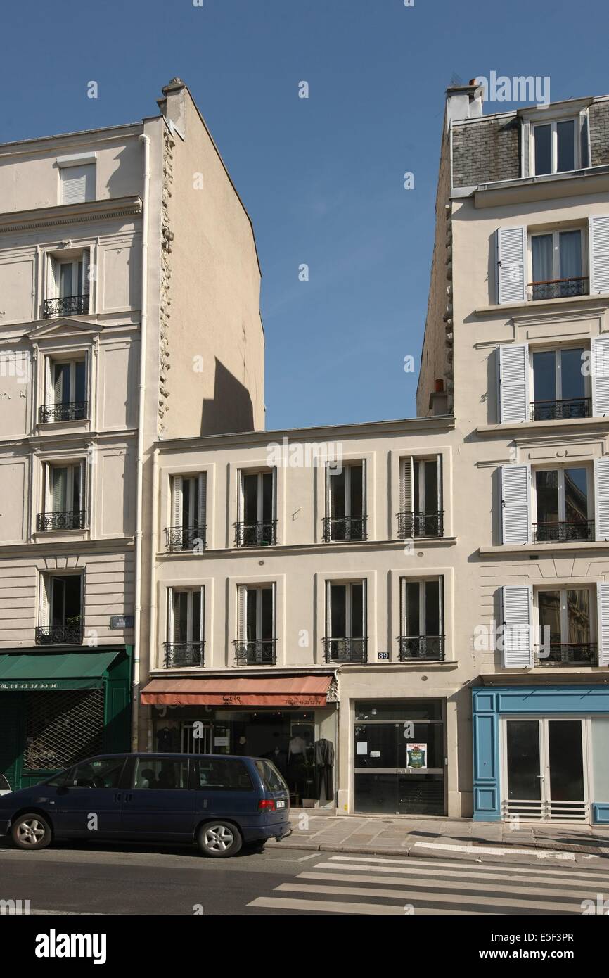 89 rue monge hi-res stock photography and images - Alamy