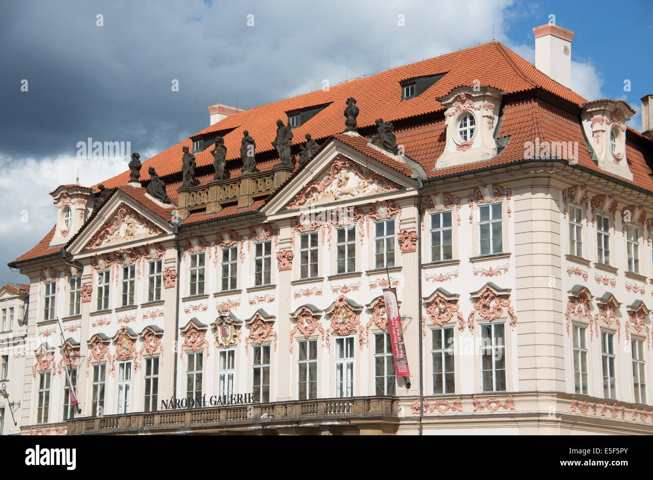 Prague kinsky palace hi-res stock photography and images - Alamy