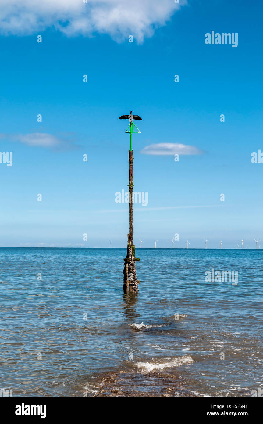 Llanddulas beach North Wales Stock Photo - Alamy