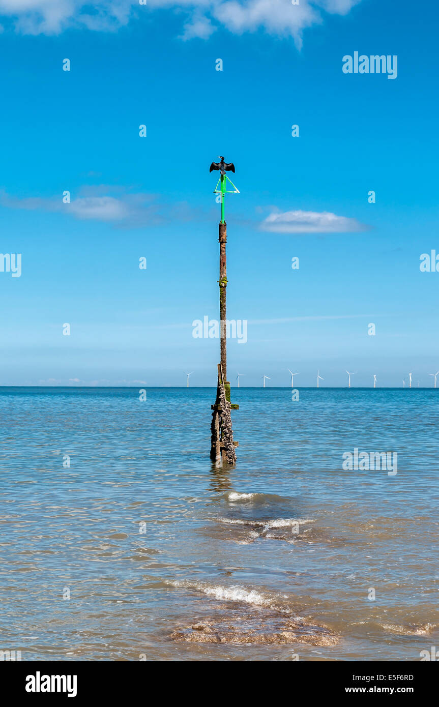 Llanddulas beach North Wales Stock Photo - Alamy