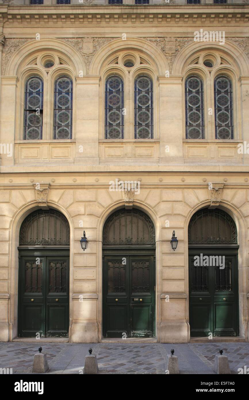 France, ile de france, paris 4e arrondissement, le marais, rue des ...