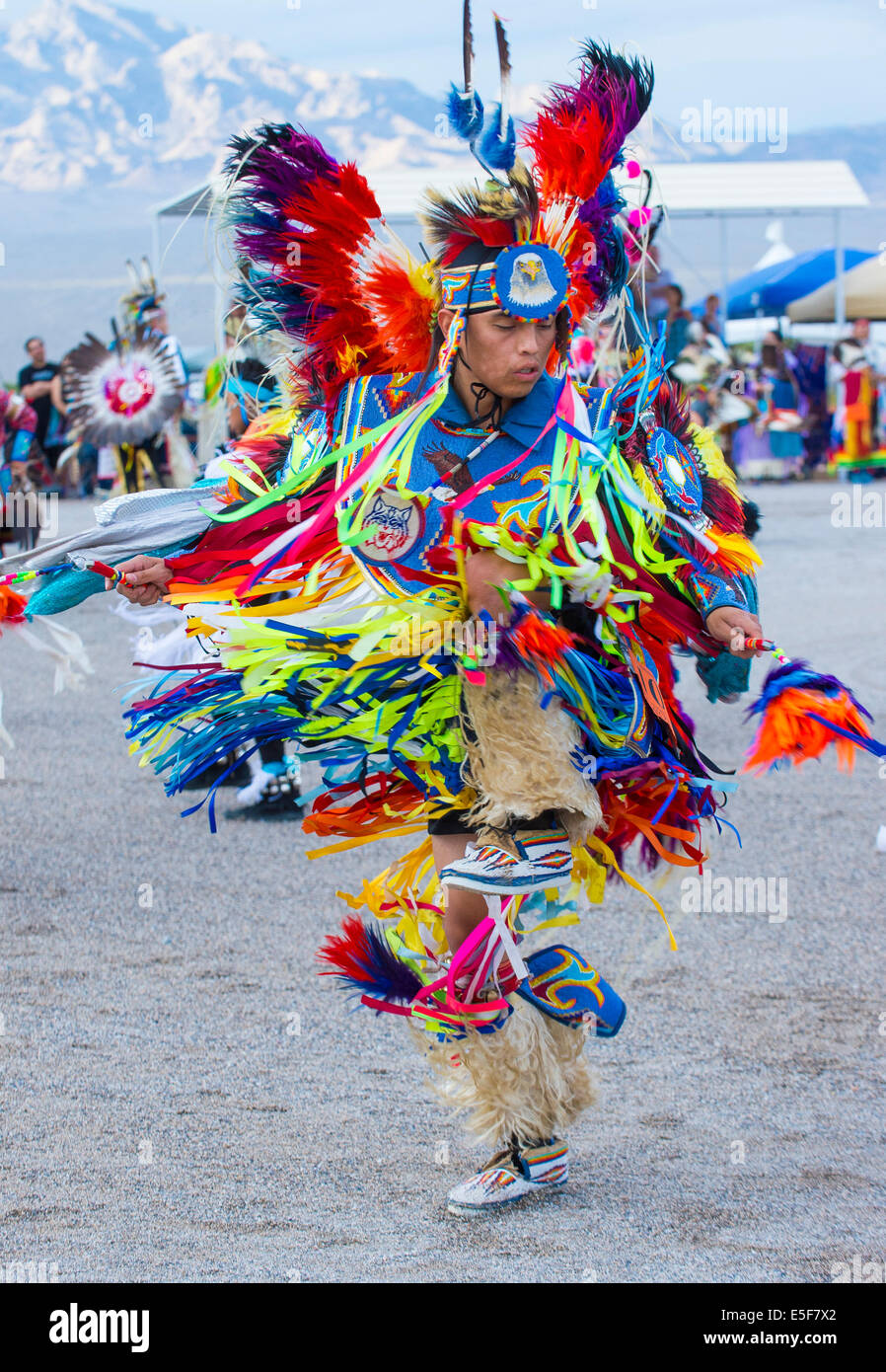 Paiute dancer hi-res stock photography and images - Alamy