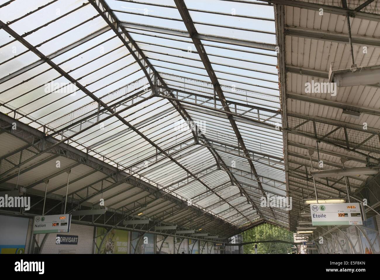 France, ile de france, paris, 15e arrondissement, station de metro ...