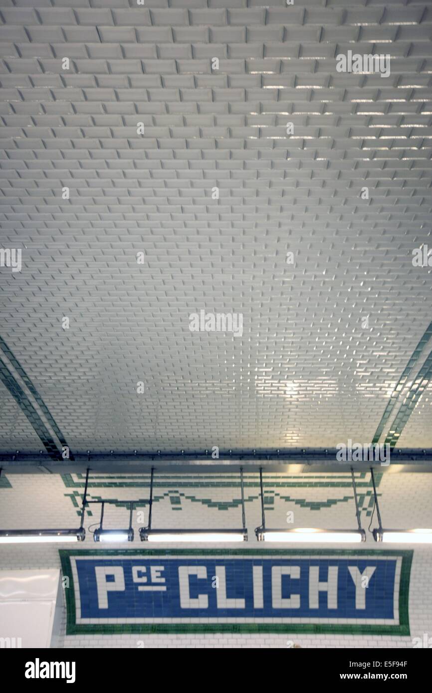 Station place de clichy hi-res stock photography and images - Alamy