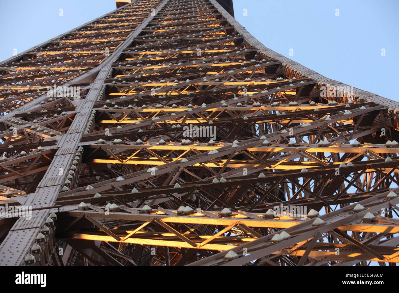 France, ile de france, paris 7e arrondissement, tour eiffel, vue depuis ...