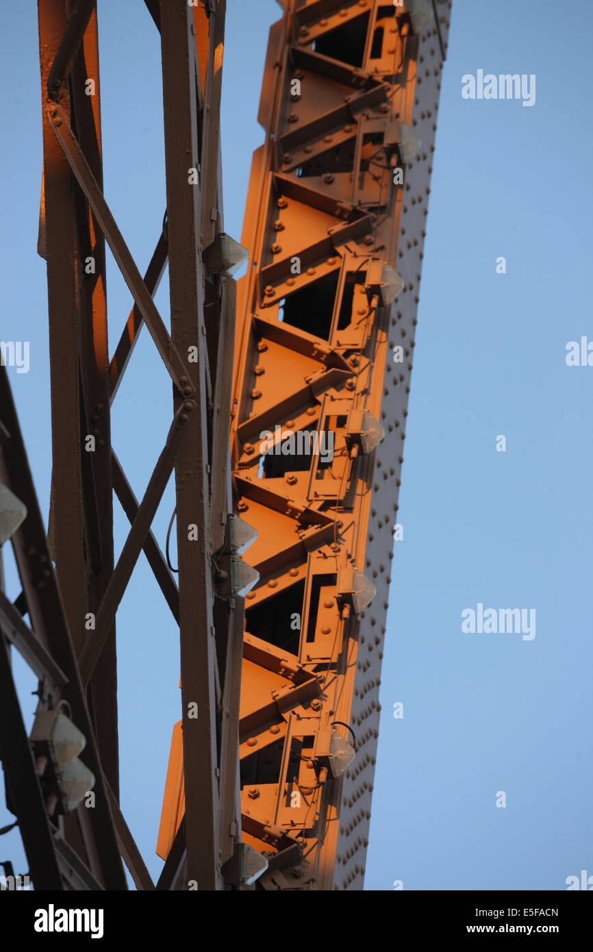 France, ile de france, paris 7e arrondissement, tour eiffel, vue depuis ...