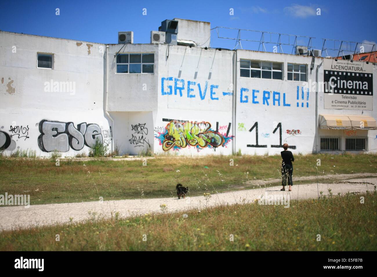 portugal, lisbonne, lisboa, signes de ville, belem, route entre ...