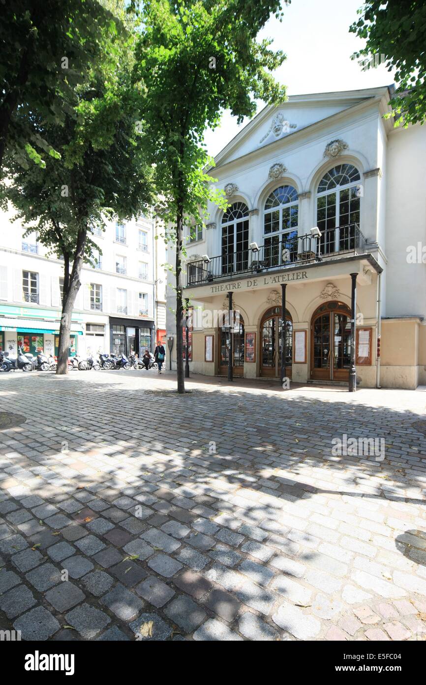 Place charles dullin hi-res stock photography and images - Alamy