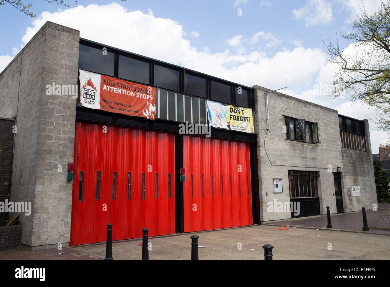 Stoke Newington fire station, London Stock Photo - Alamy
