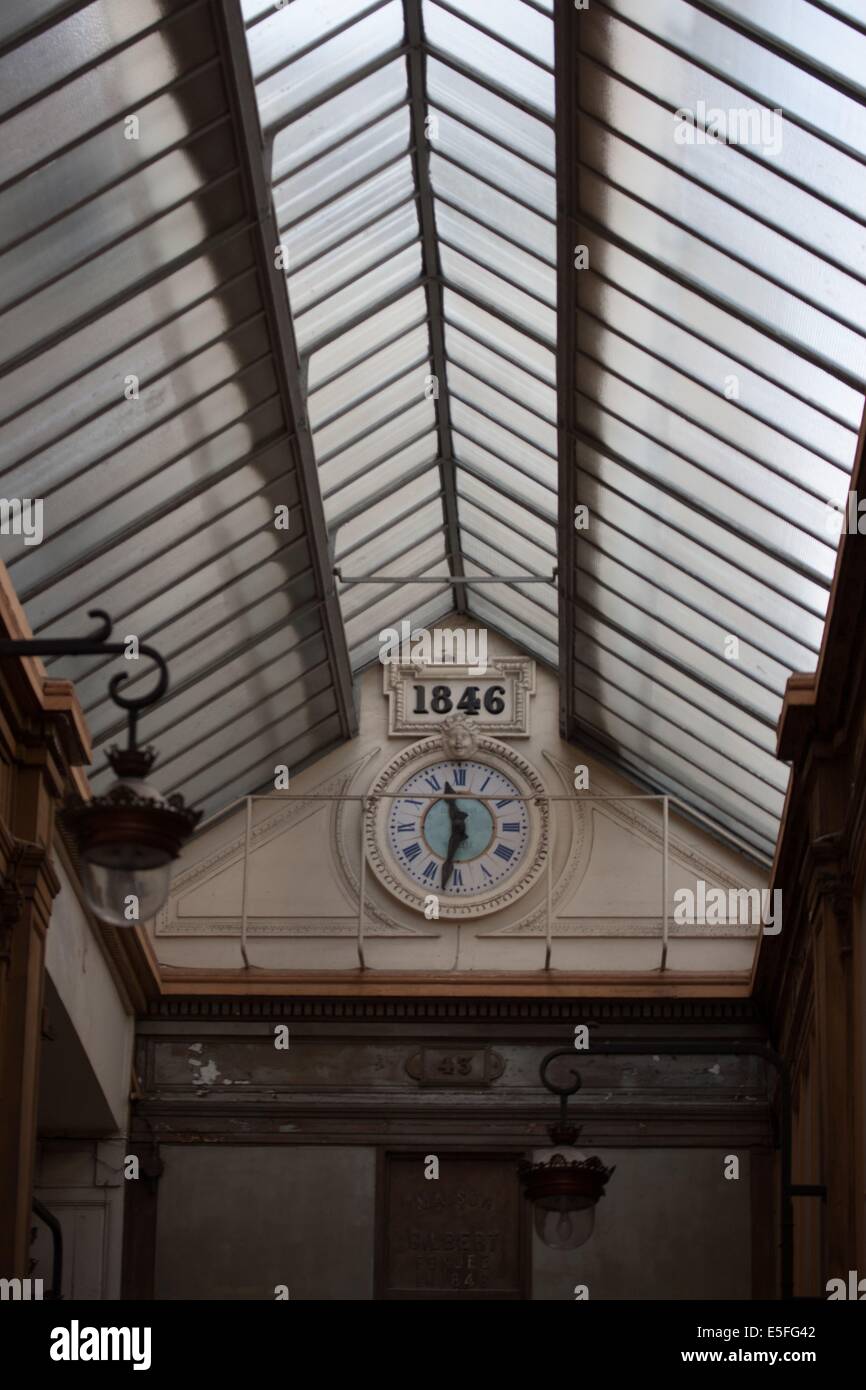 Passage jouffroy 19th century hi-res stock photography and images - Alamy