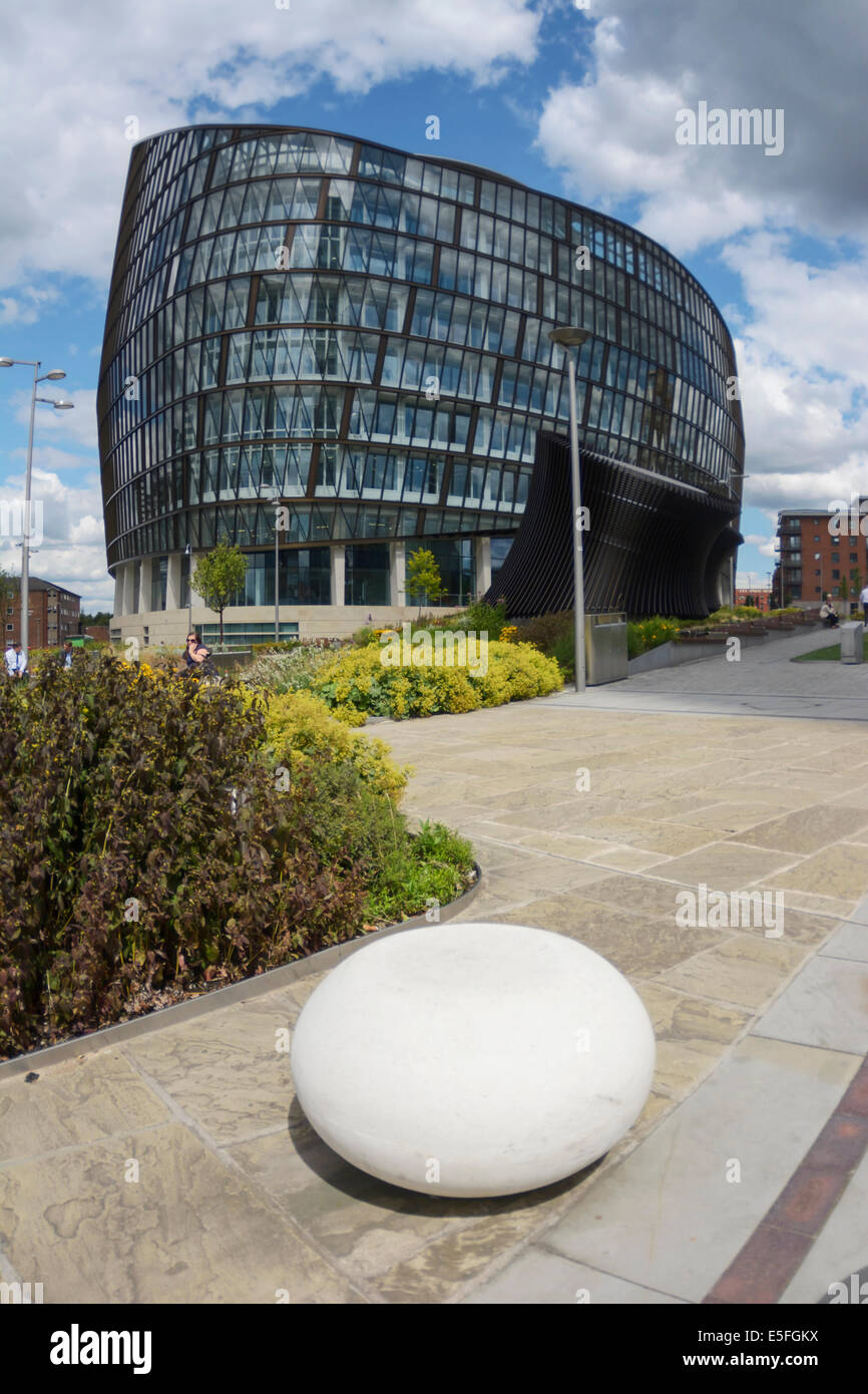 Manchester Cooperatives new headquarters, 1 Angel Square. A modern ...