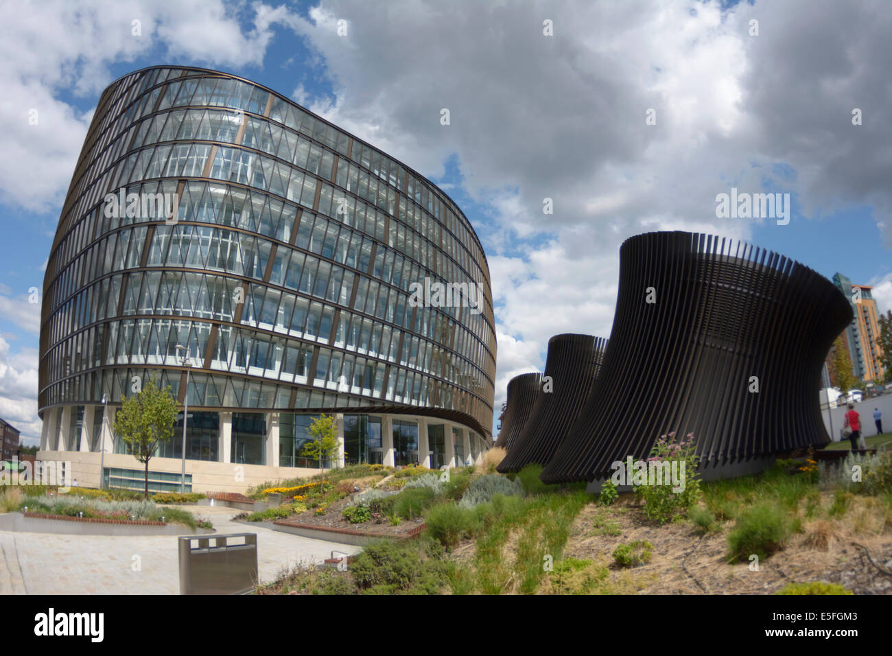 Manchester Cooperatives new headquarters, 1 Angel Square. A modern ...