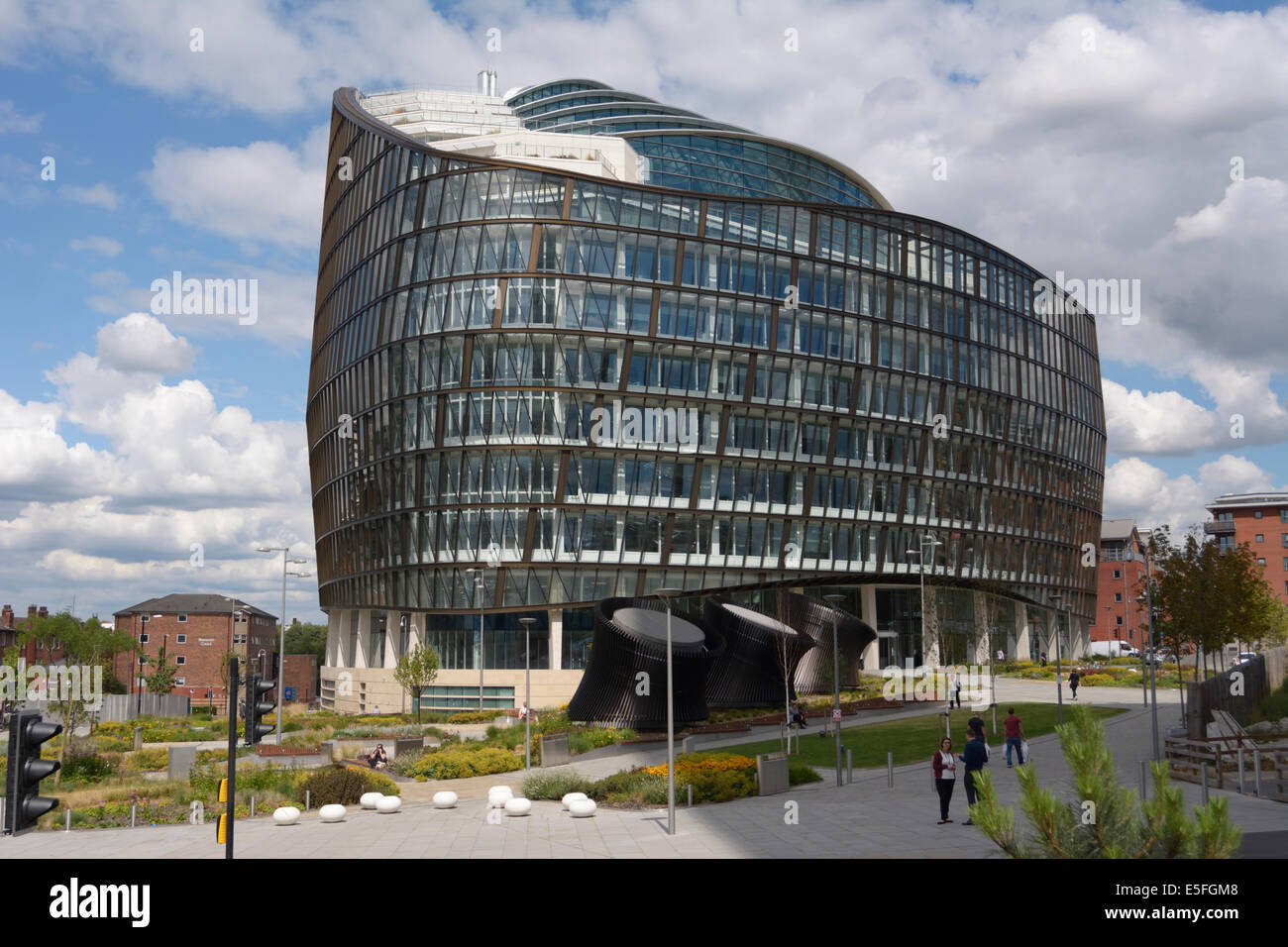 Manchester Cooperatives new headquarters, 1 Angel Square. A modern ...
