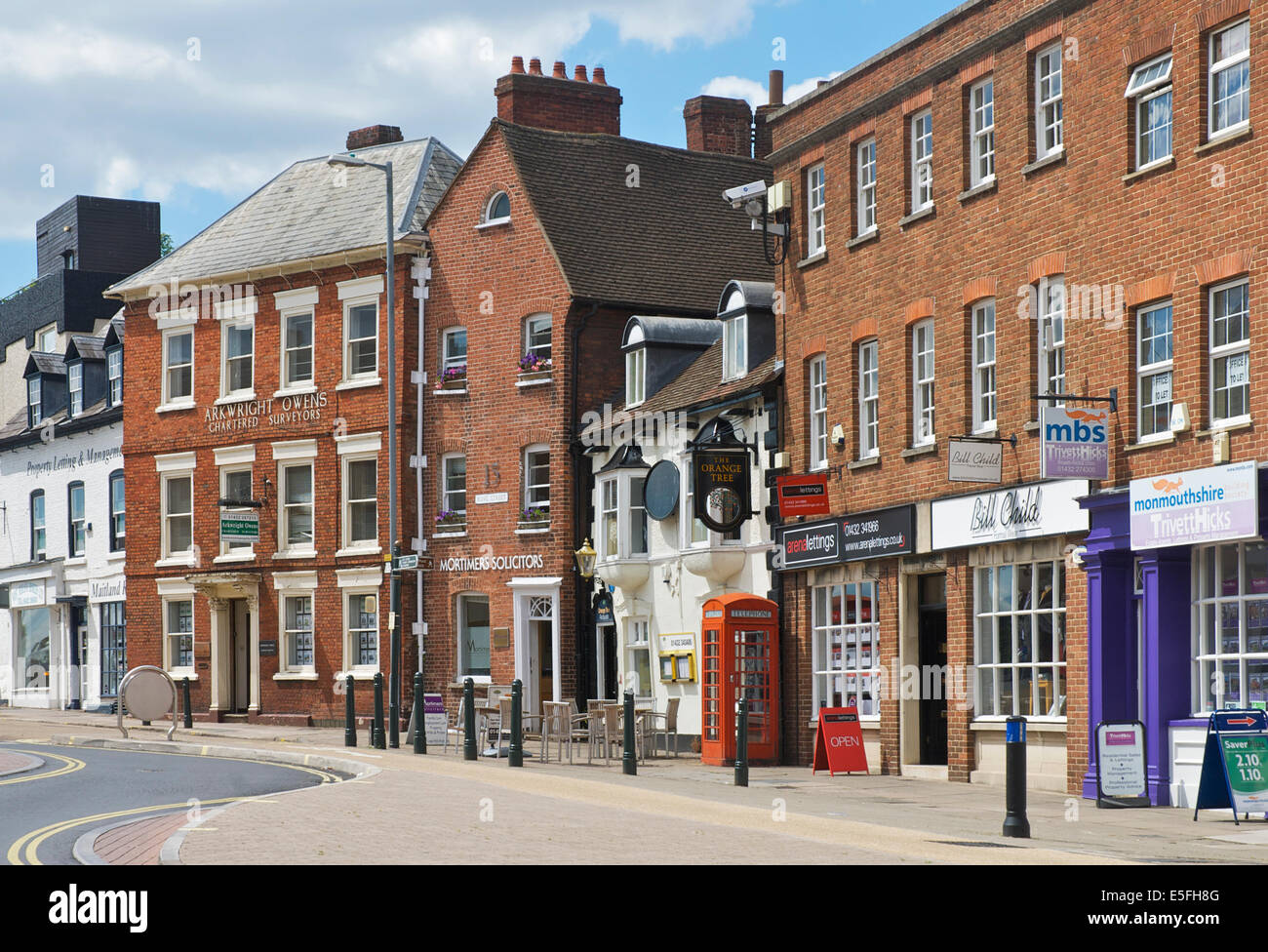 Hereford city centre hi-res stock photography and images - Alamy