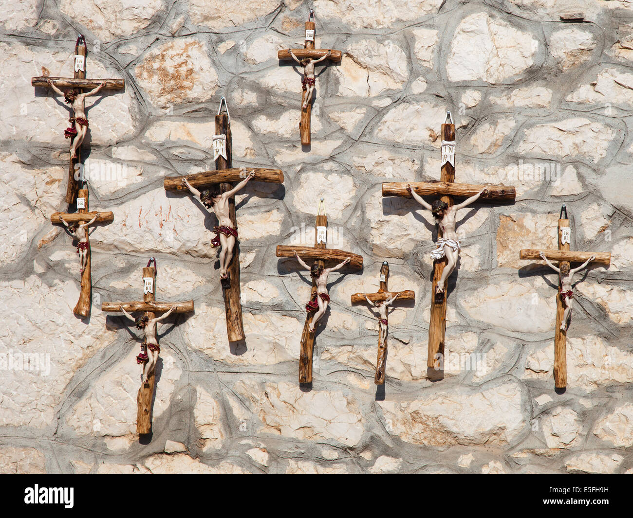Many crosses hi-res stock photography and images - Alamy