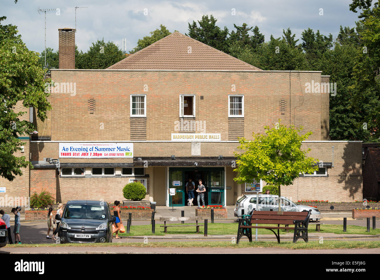 Harpenden Public Halls, Hertfordshire Stock Photo - Alamy